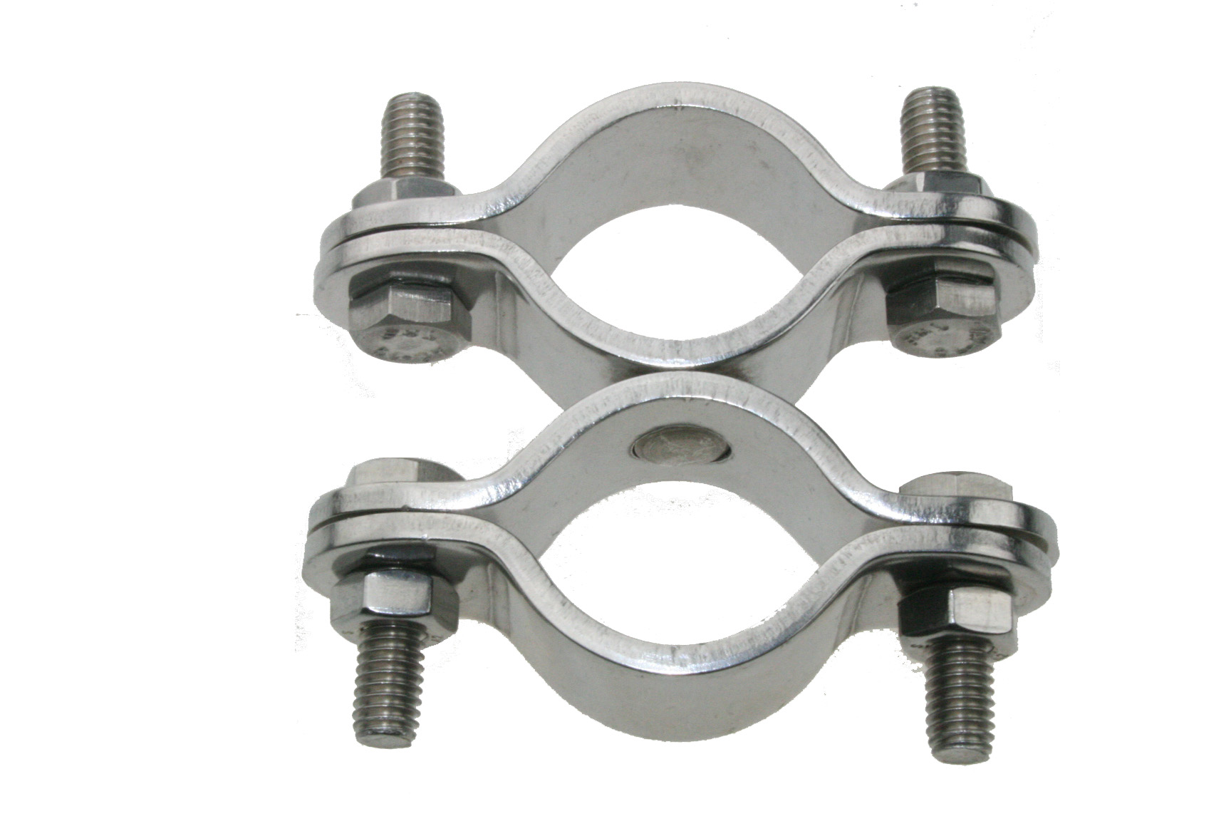 Doppelschelle Rohrshschelle 25mm bis 30mm beweglich ARBO-INOX® | ARBO-INOX